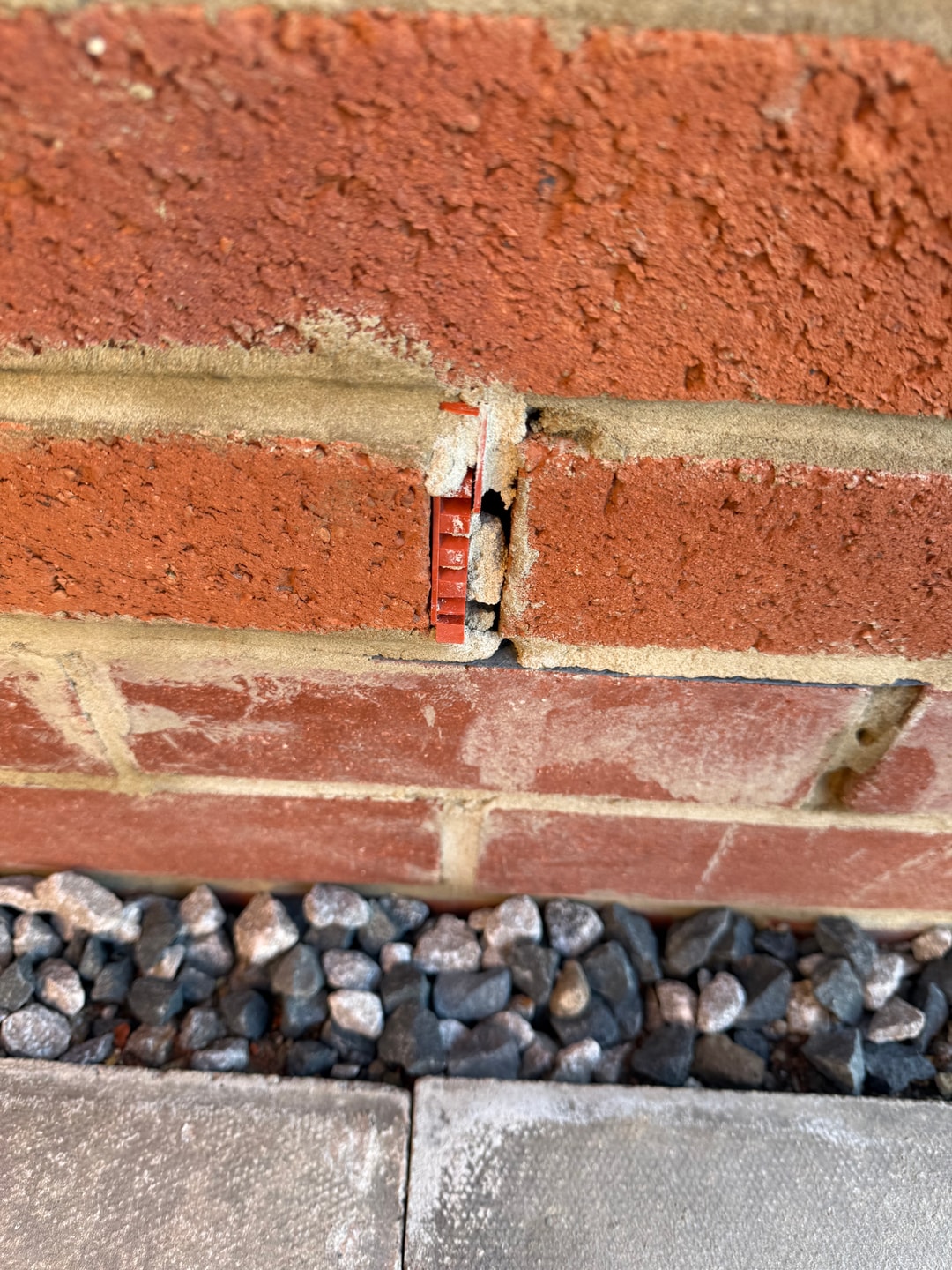 Poorly Pointed Weep Holes | Blog | Home Snagging UK